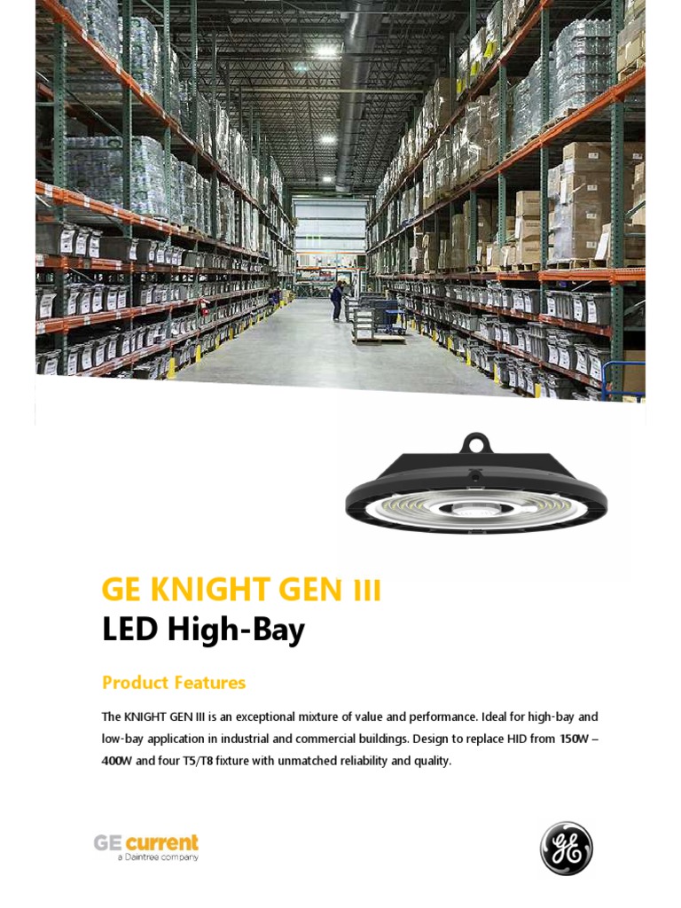 Ge Knight Gen Iii: Led H - Ba | PDF | Nature | Business