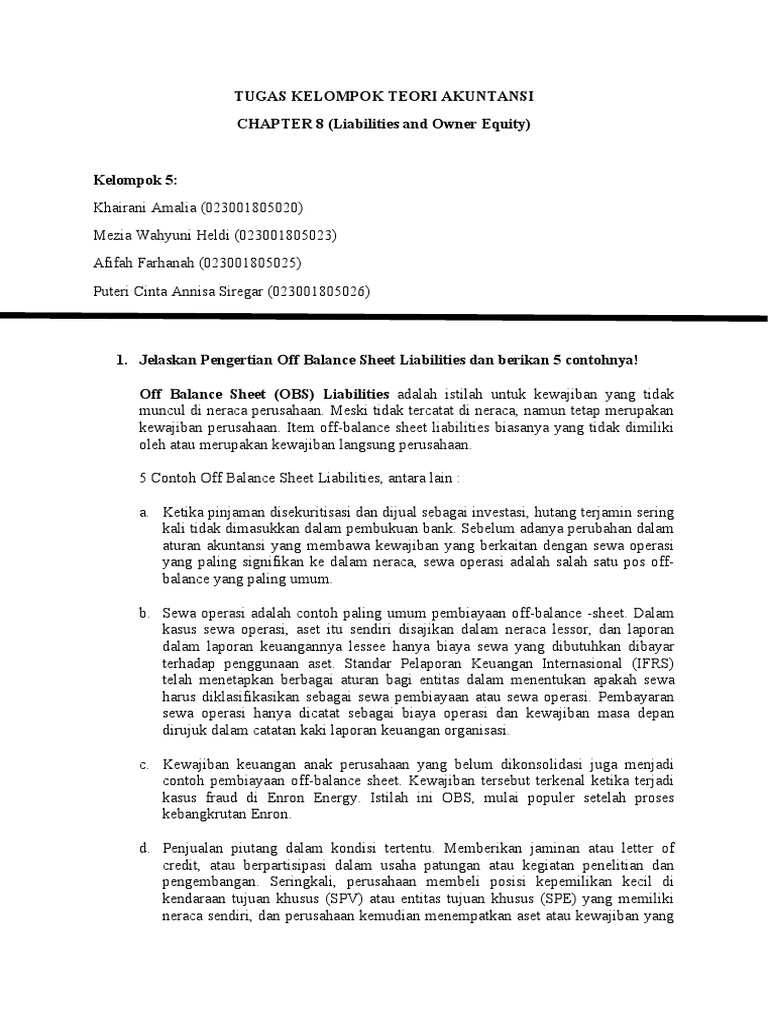 TUGAS KELOMPOK-TA ASET (Kelompok 5) CH 8 | PDF
