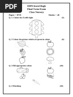 LKG Math Question Paper PDF | PDF | Teaching Mathematics