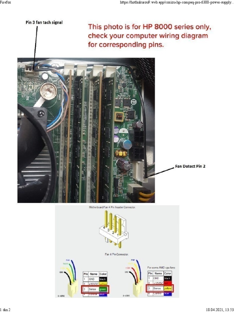 HP Compaq Pro 6300 Power Supply Guide | PDF | Games & Activities ...