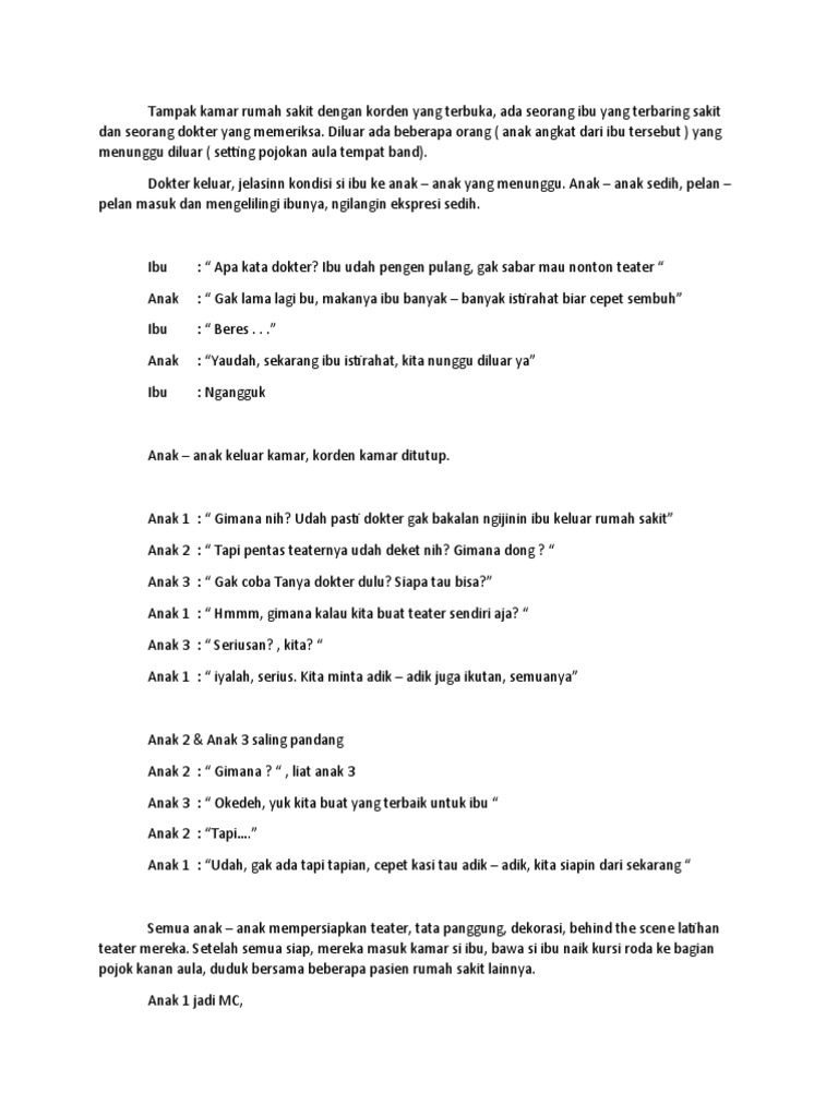 Drama Hari Ibu | PDF