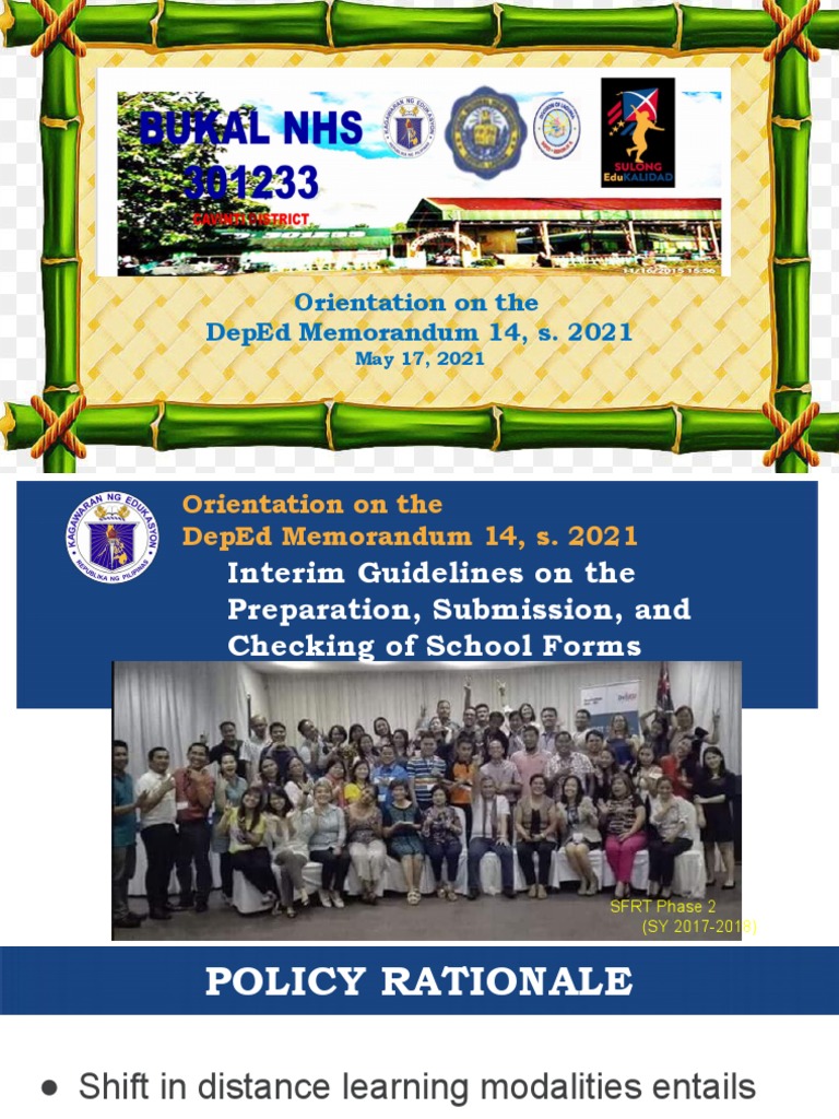 Slide Deck Orientation On DM 14 S. 2021 J.diche | PDF | Body Mass Index | Learning