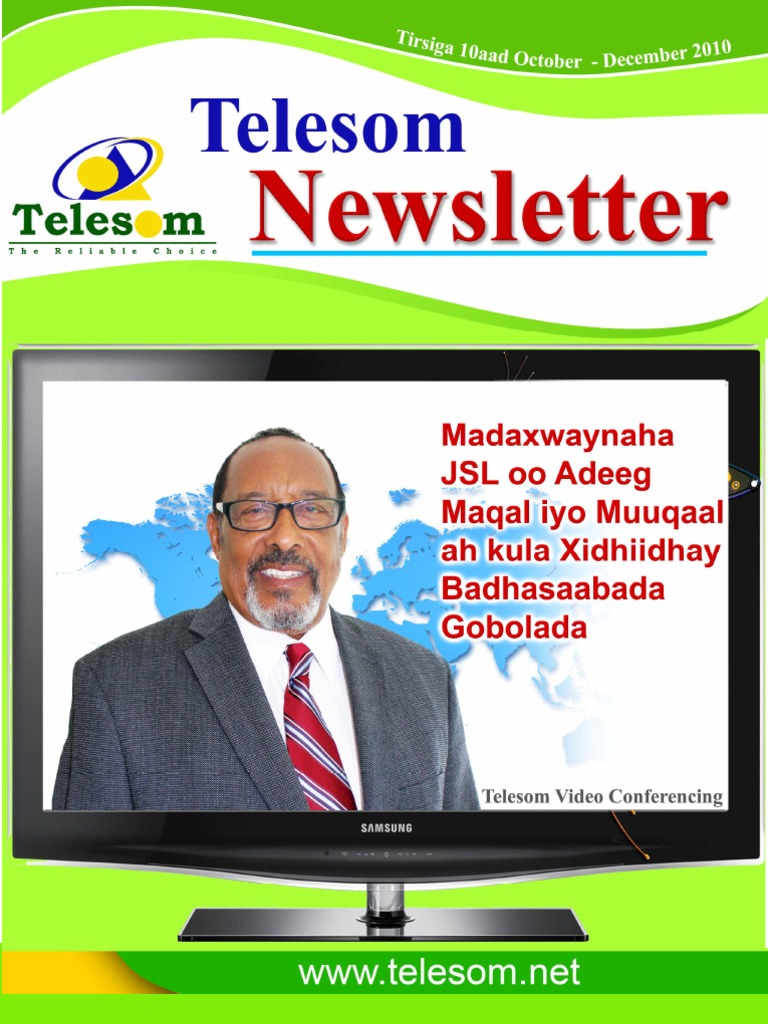 Telesom Magazine Issue 10 | PDF | Computing | Business