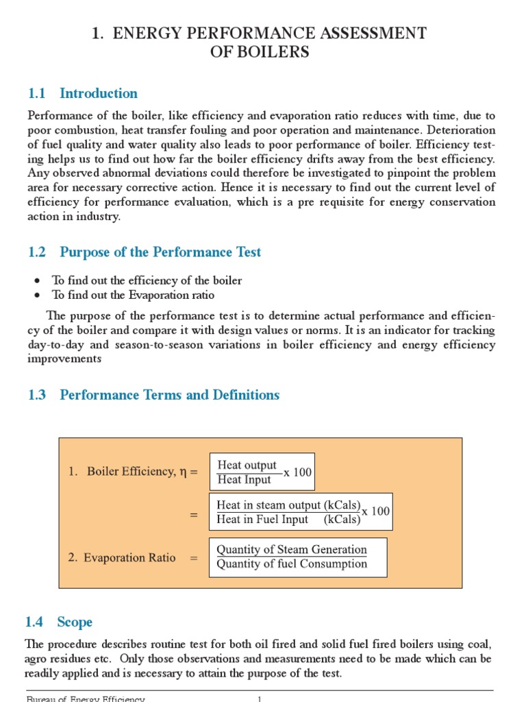 ASME - PTC4.1 .Boiler Efficiency Test | PDF | Boiler | Combustion