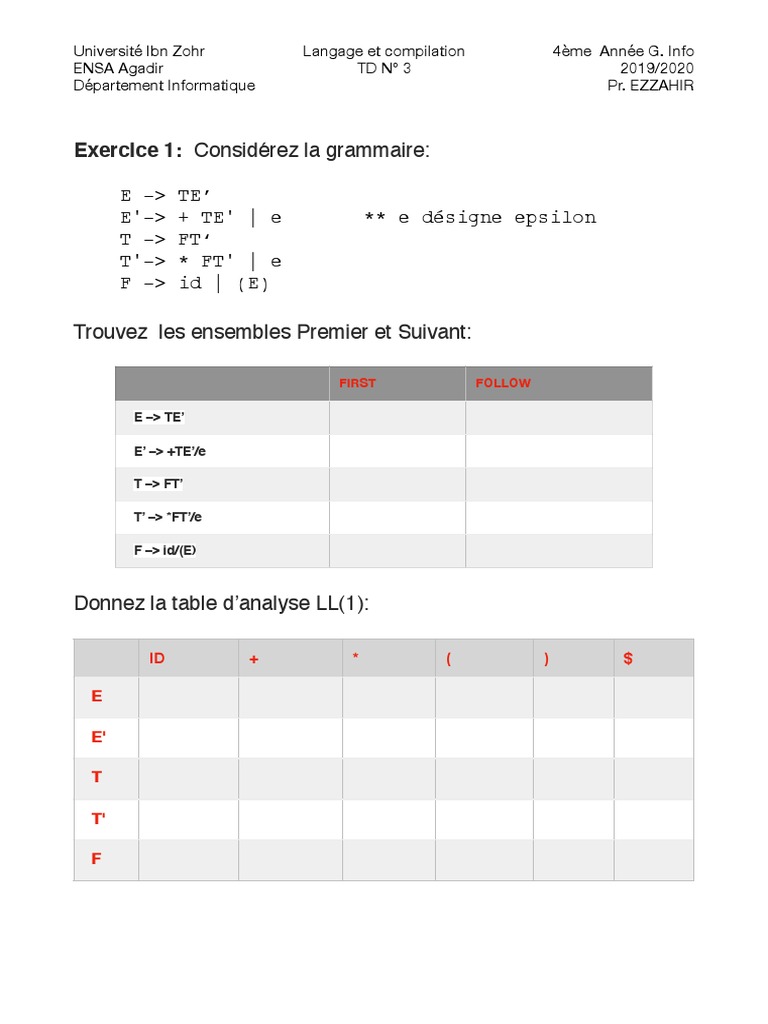 Compilation TD3 | PDF