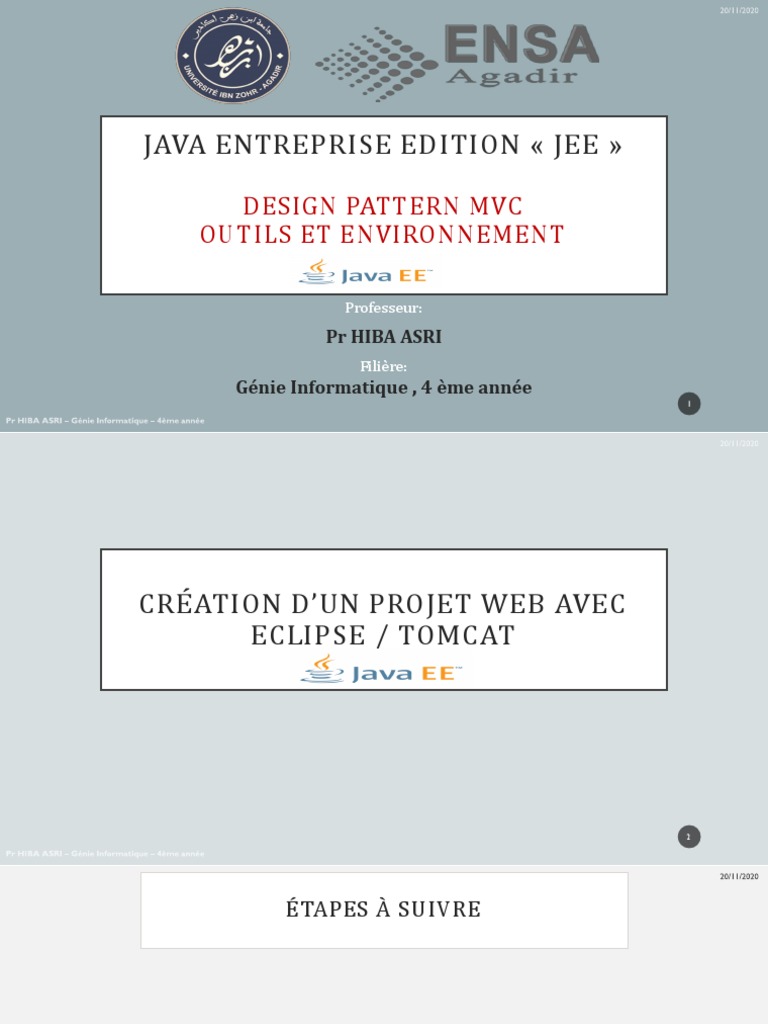 Cours JEE Servlet Part1 2020 | Download Free PDF | Protocole de ...