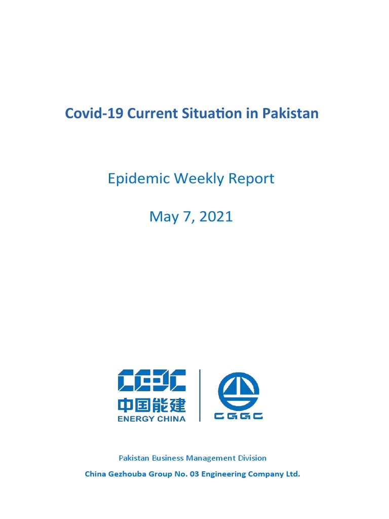 Epidemic Weekly Report Report May 07,2021 | PDF | Global Health | Pandemic