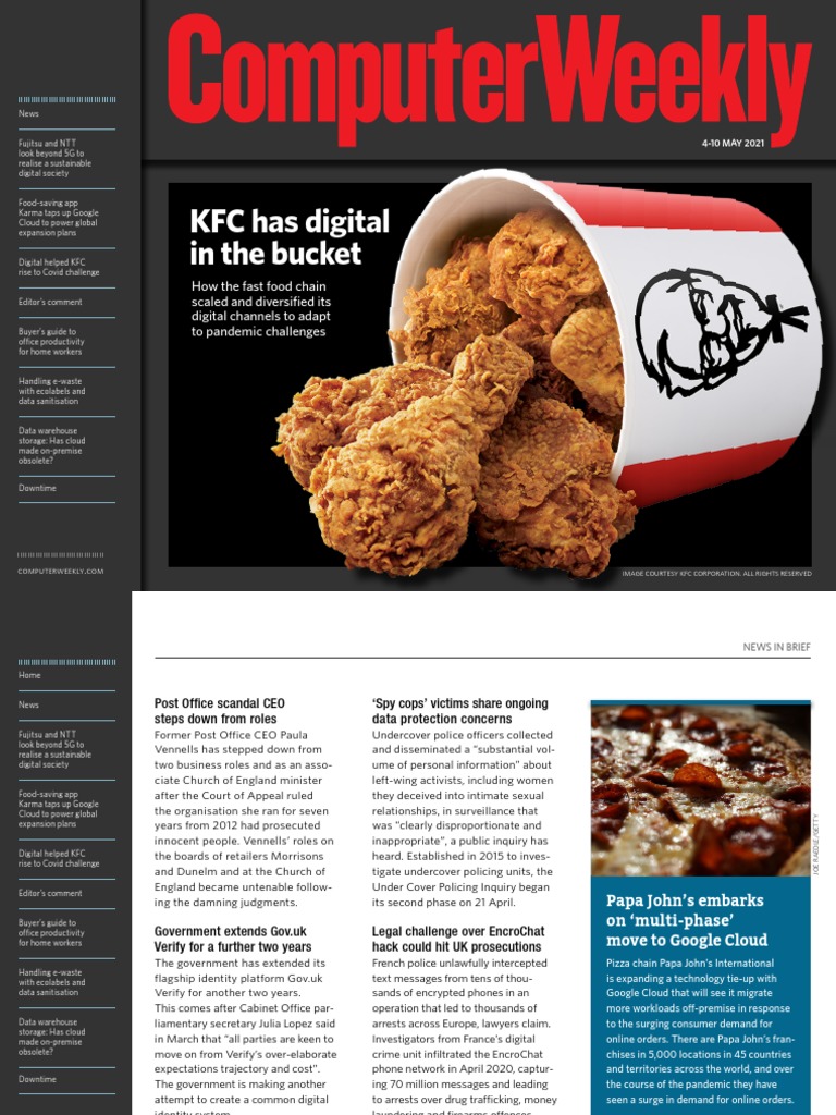 KFC Has Digital in The Bucket | PDF | Technological Convergence | Cloud Computing