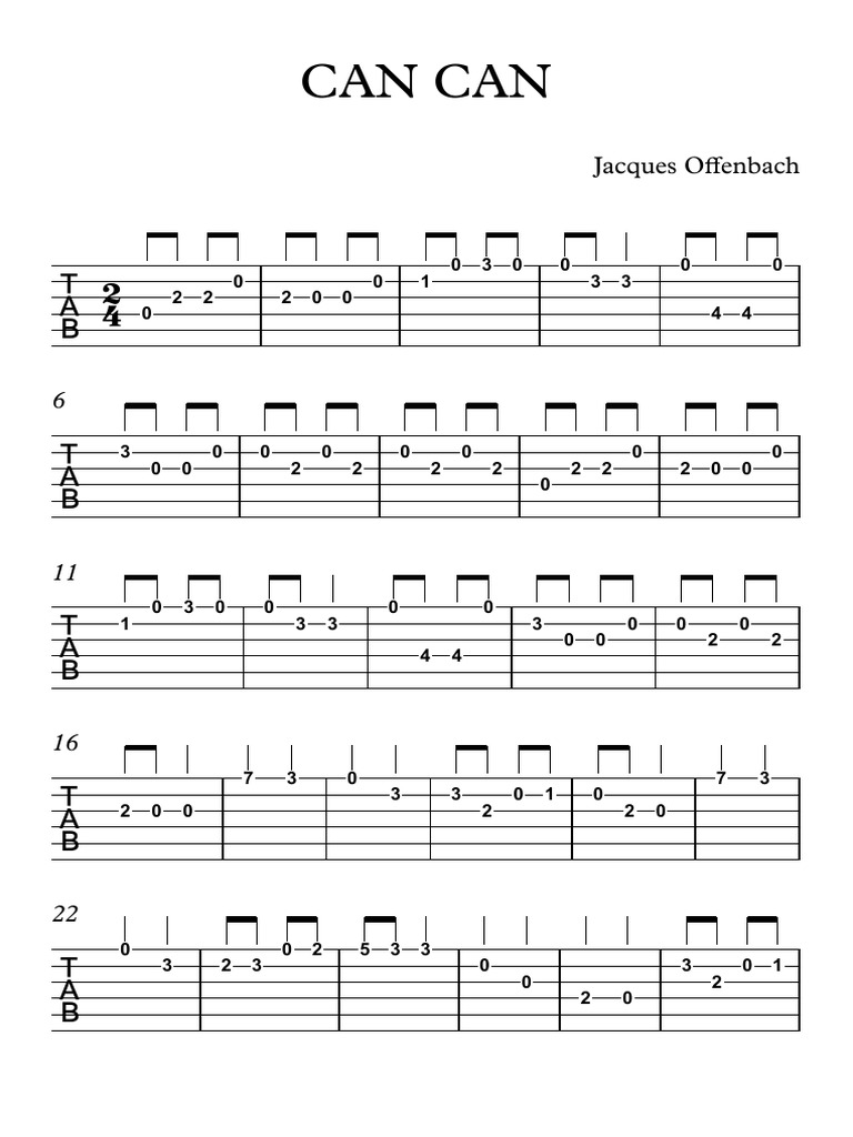 Can Can | PDF