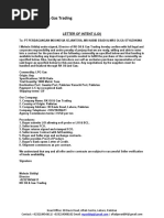 Mandate Sample Letter | PDF