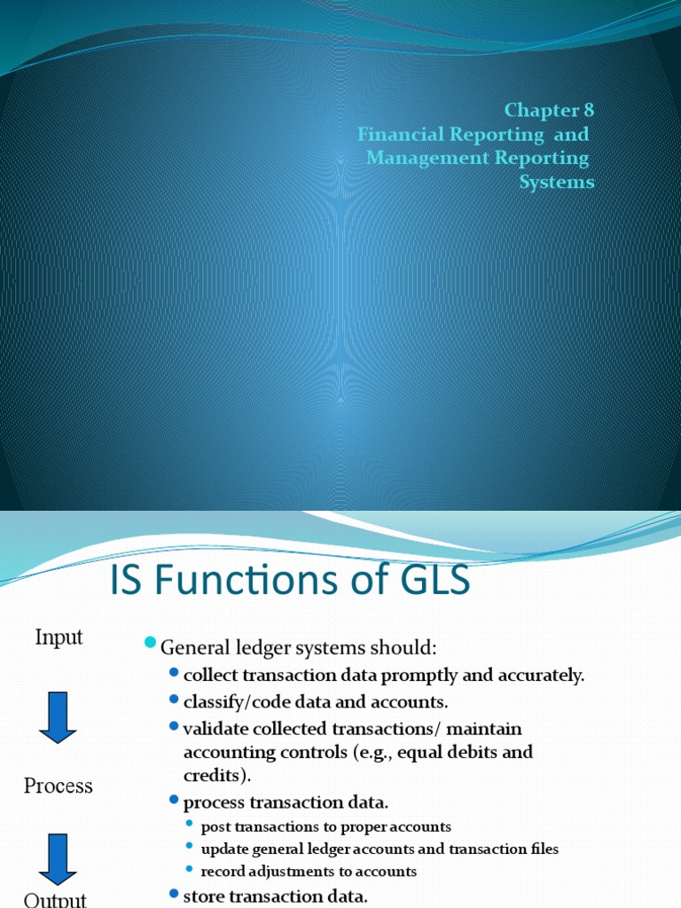 Financial Reporting and Management Reporting Systems | PDF | Markup ...