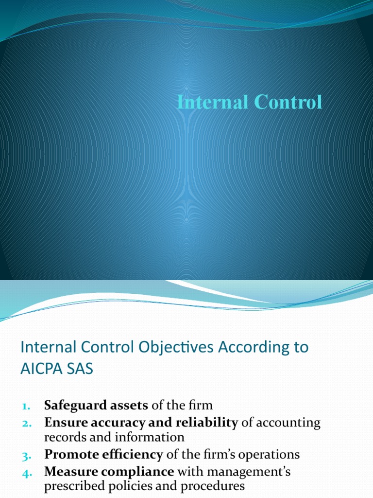 Internal Control | PDF | Internal Control | Computing