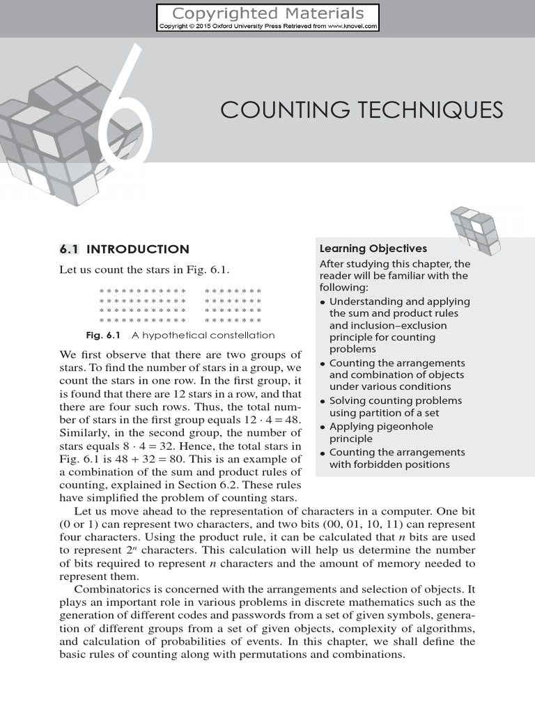 Counting Techniques in Discrete Math | PDF | Permutation | Numbers