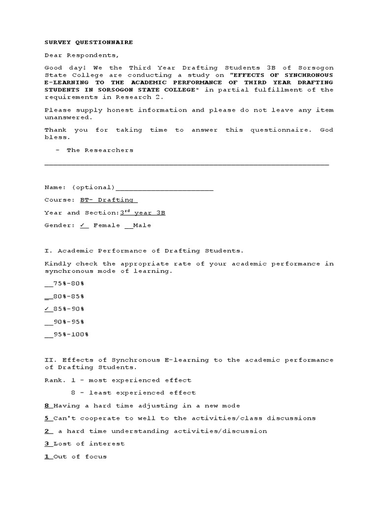 Stud 3 | PDF | Educational Technology | Questionnaire