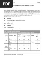 Recommended Oil and Grease Cross Reference Chart | PDF | Soft Matter | Oils