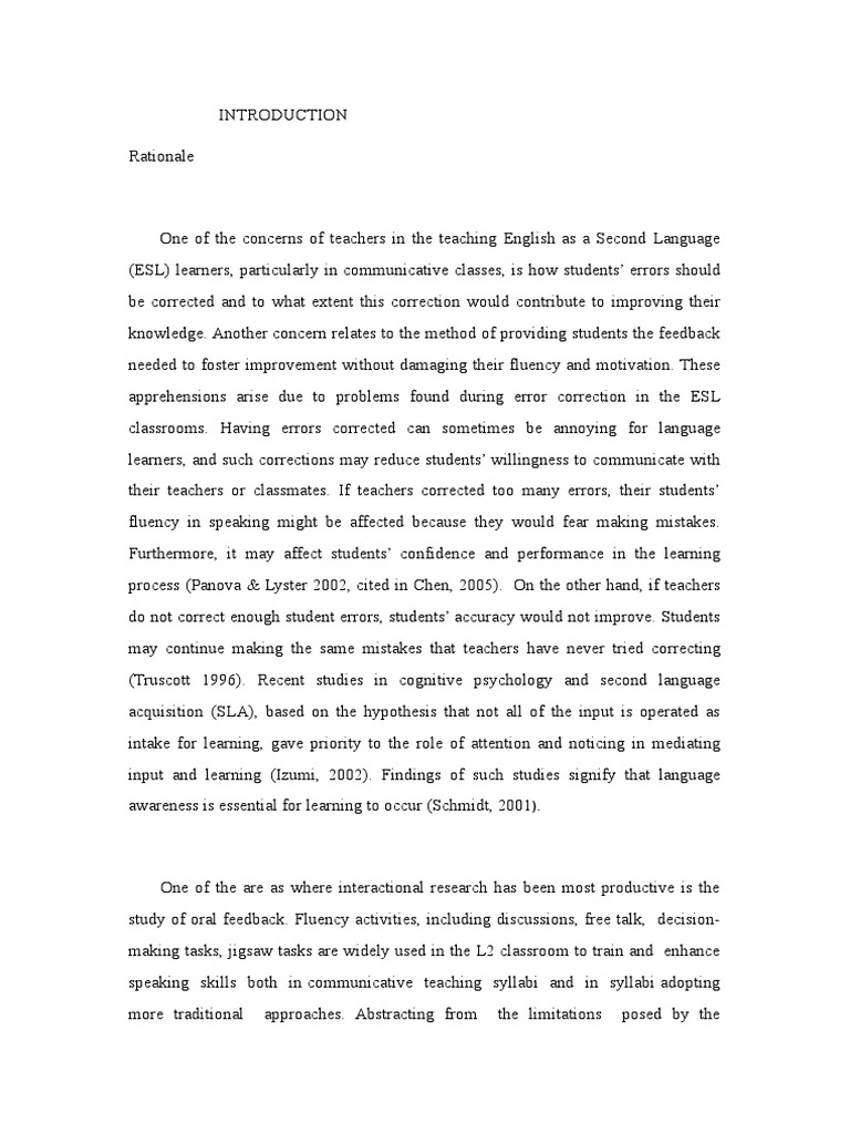 ELT-301-Draft-1-Rationale Group 2 | PDF | Second Language | Fluency