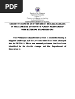 JHS - Tcis - Brigada Pagbasa Accomplishment Report | PDF | Communication