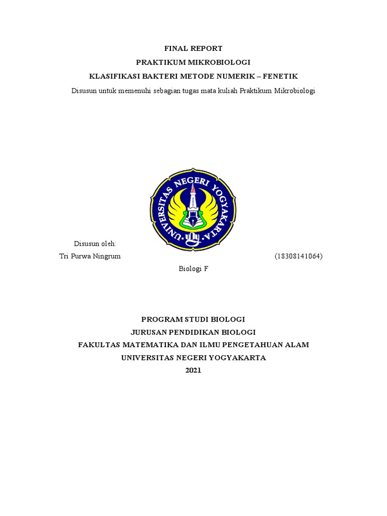 Progress Report Prak Mikro 5 | PDF