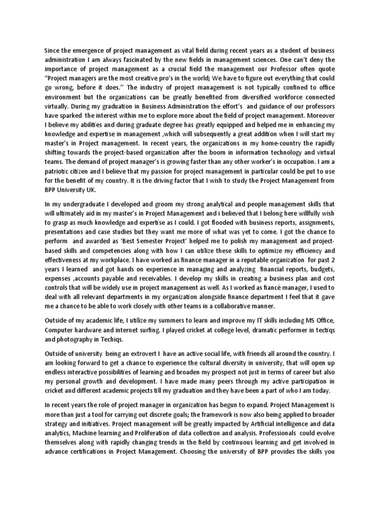 Aspiring Project Manager's Journey | PDF | Project Management | Mentorship