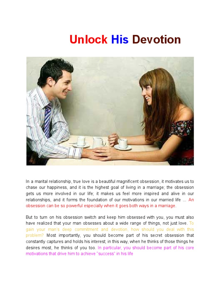 Unlock His Devotion | PDF