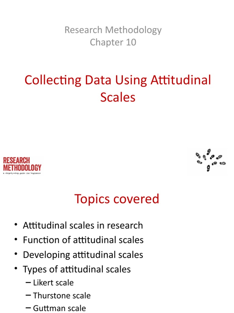 Collecting Data Using Attitudinal Scales: Research Methodology | PDF ...