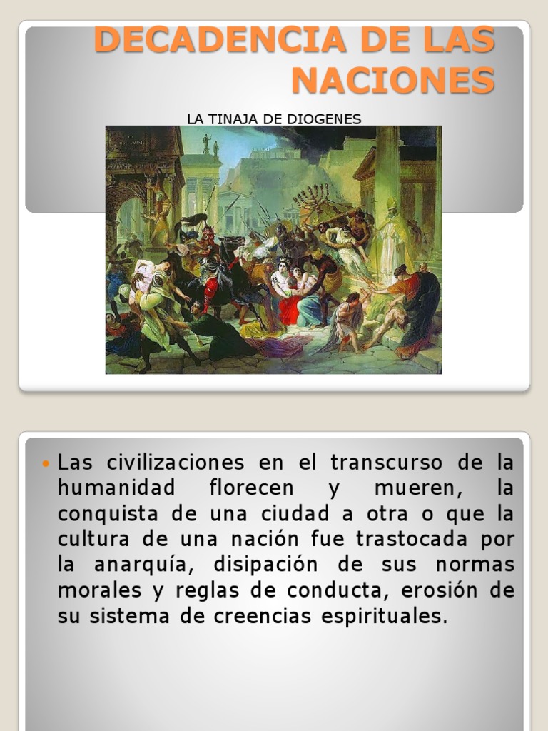 Presentacion Decadencia de Las Naciones 1 | PDF