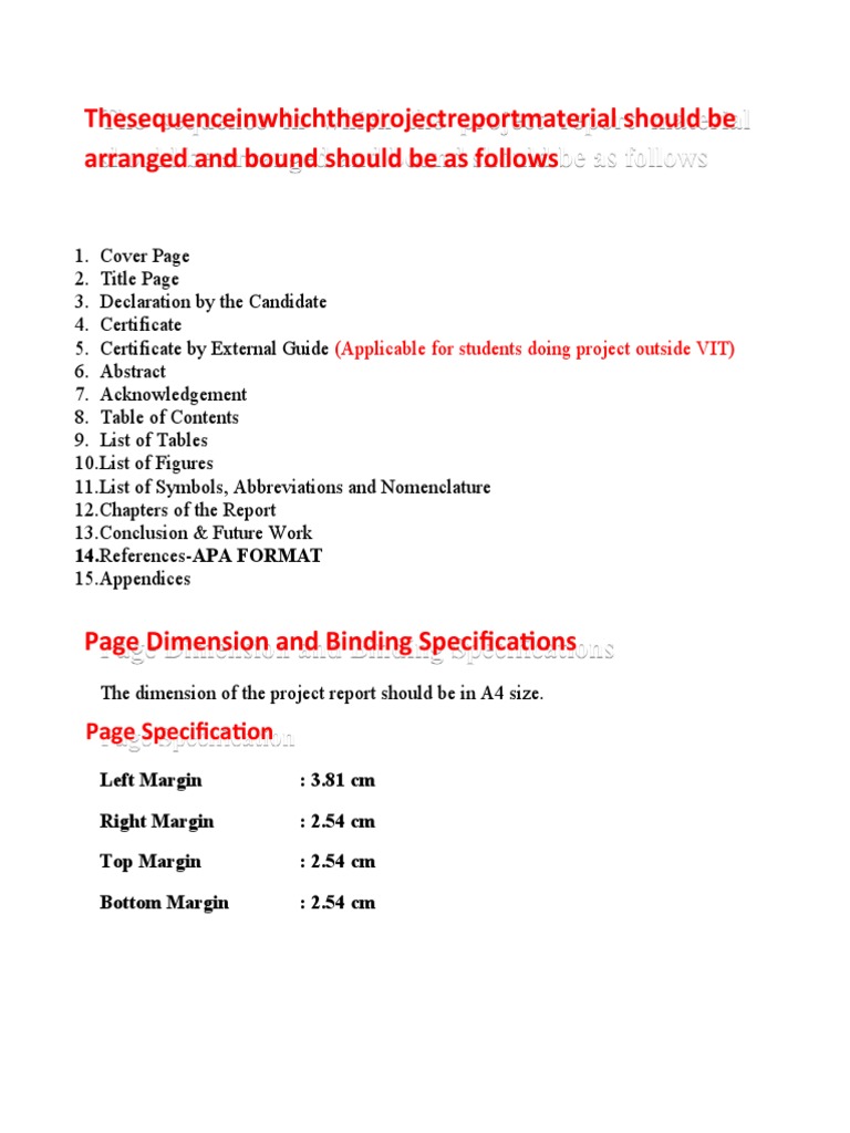 VIT Thesis Format | PDF | Wireless Ad Hoc Network | Thesis