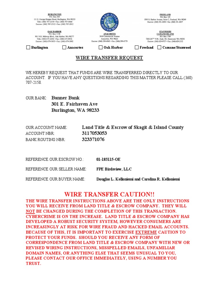 Wiring Instructions | PDF