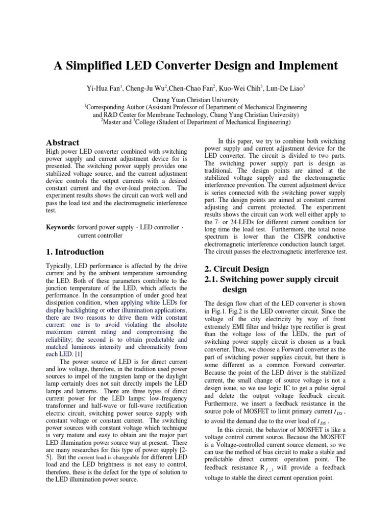 Led Drivers Concept PNC-24 | PDF | Power Supply | Rectifier