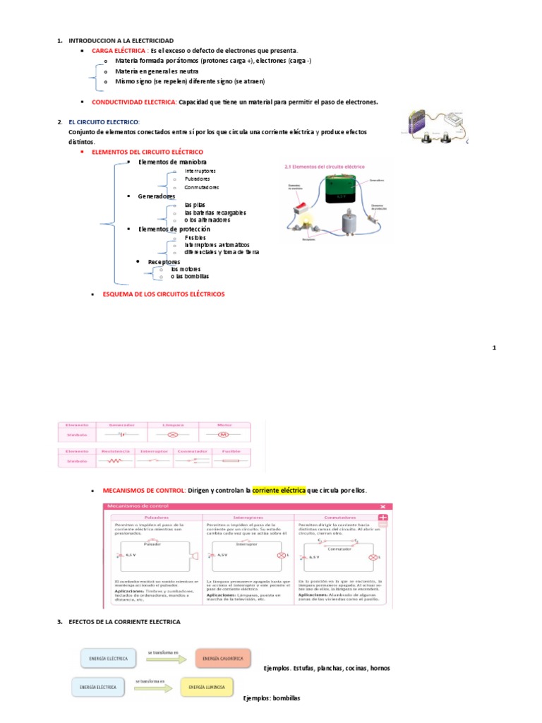 Esquema t6 Electricidad | Descargar gratis PDF | Electricidad | Corriente eléctrica