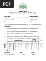 Formal Letter Format O Level Sample | PDF | Communication | Information