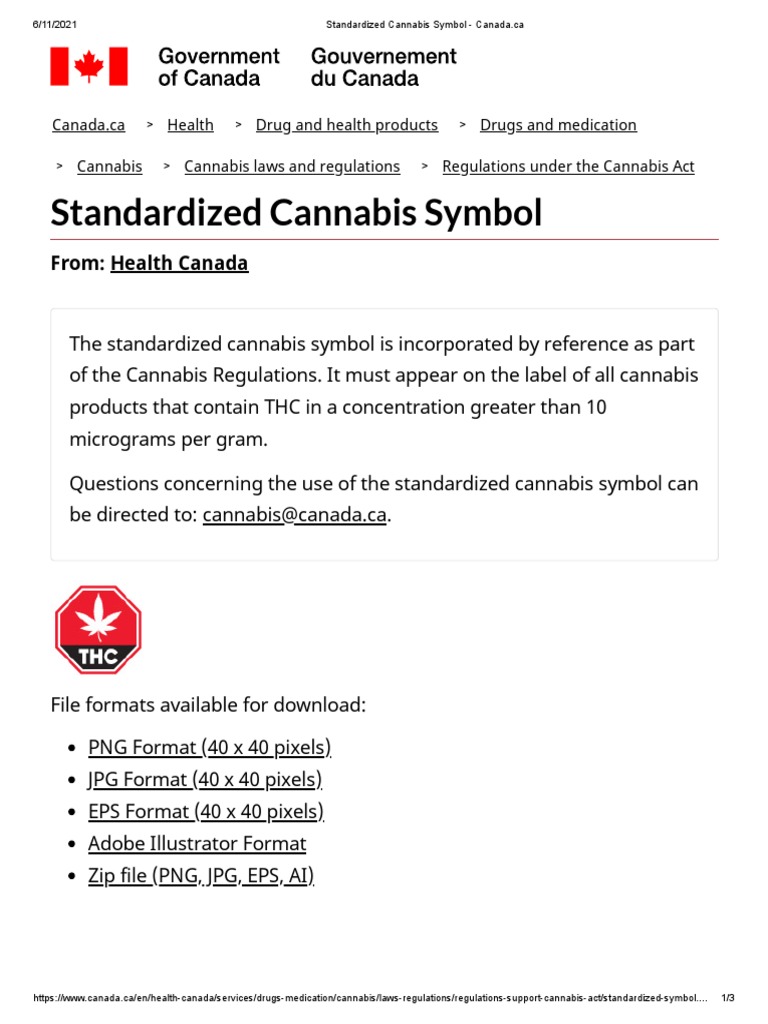 Standardized Cannabis Symbol Requirements: Details on Mandatory ...