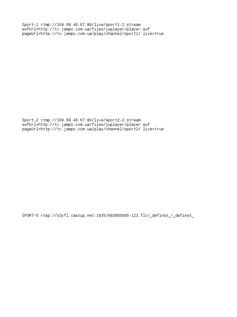 Tvlist 1 | PDF | Adobe Software | Software