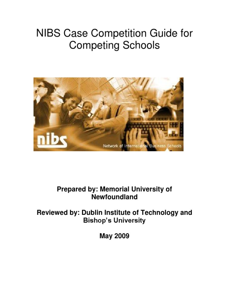 Case Comp Guide | PDF | Clothing | Competition