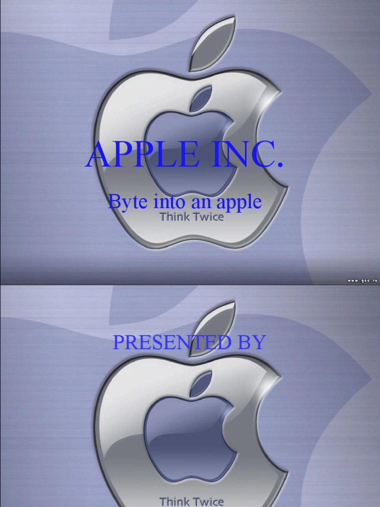 Apple Inc.: Byte Into An Apple | PDF | Apple Inc. | I Pod
