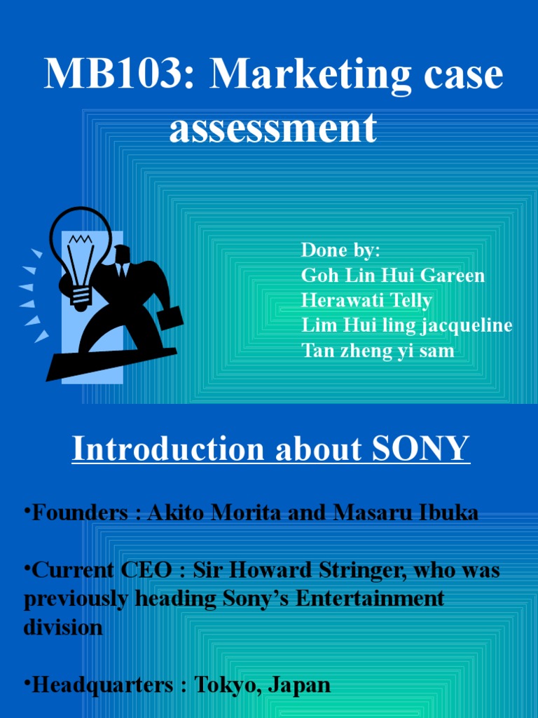 Sony Swot | PDF | Sony | Play Station 3