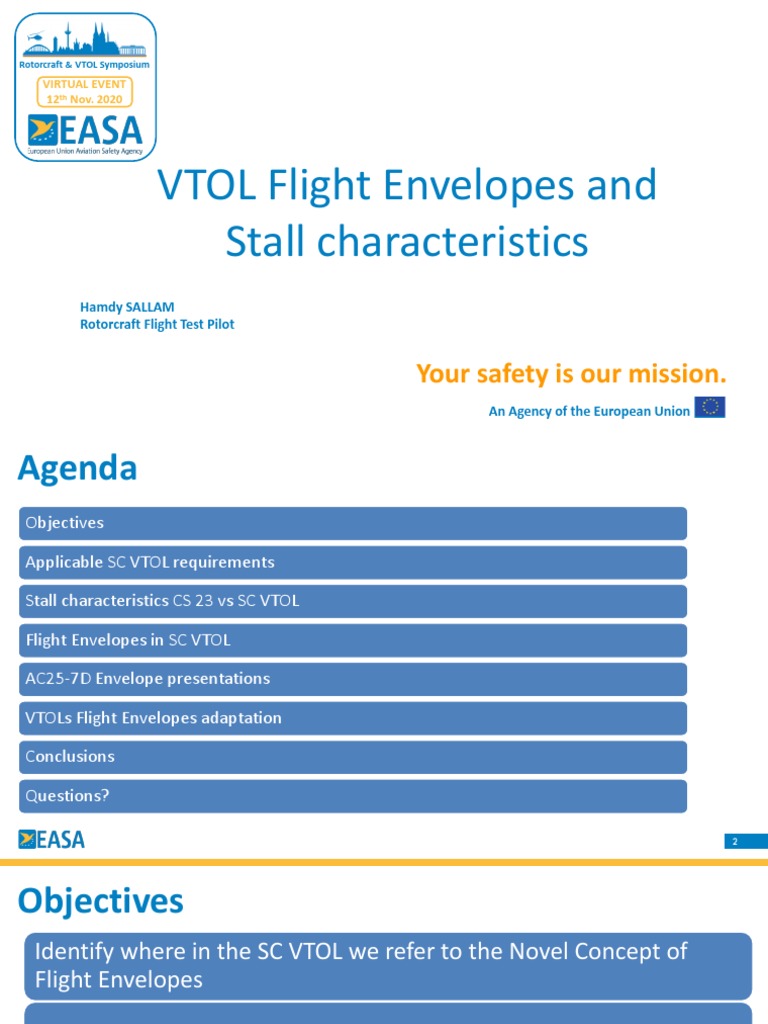 Vtol Flight Envelopes and Stall Characteristics | PDF | Flight | Aircraft