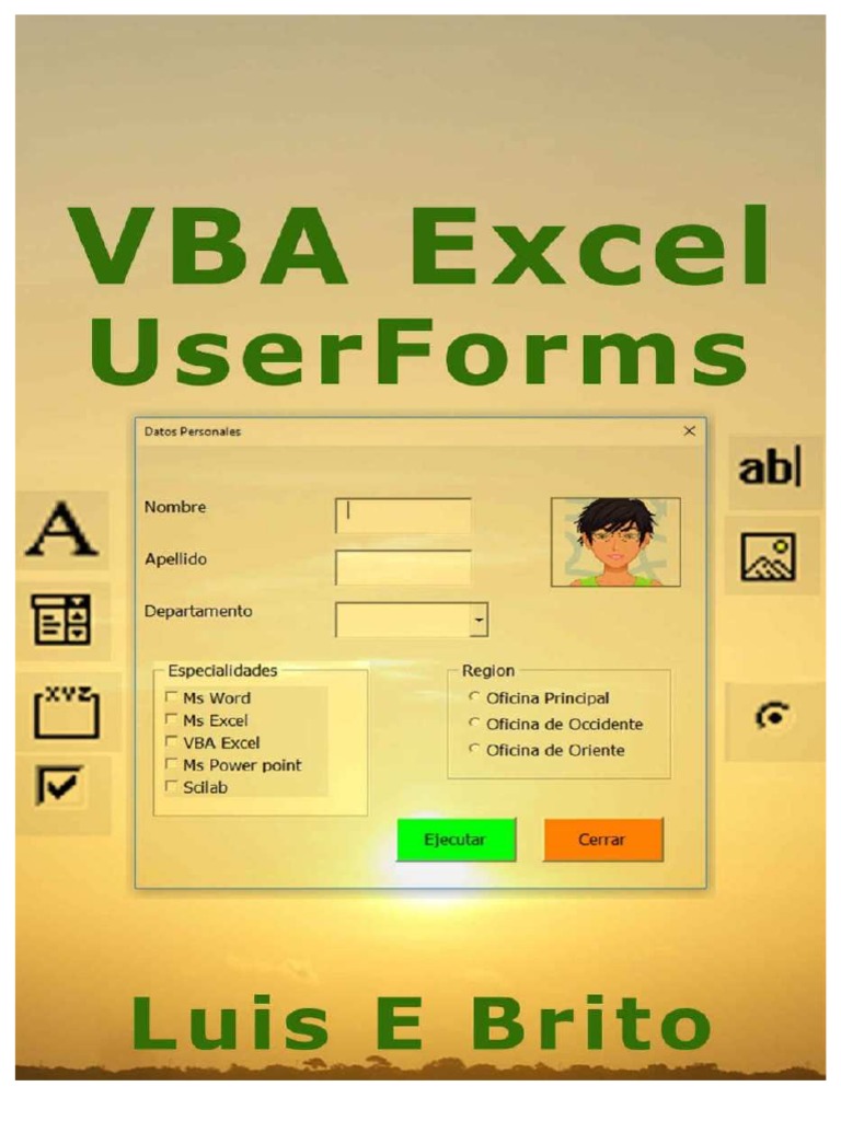 Vba Excel Userforms Luis Brito | PDF | Ventana (informática ...