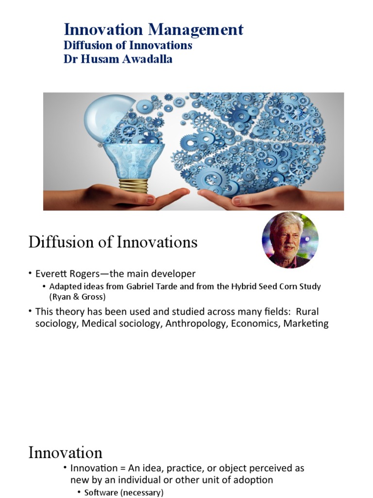 Diffusion of Innovations | PDF | Innovation | Psychology