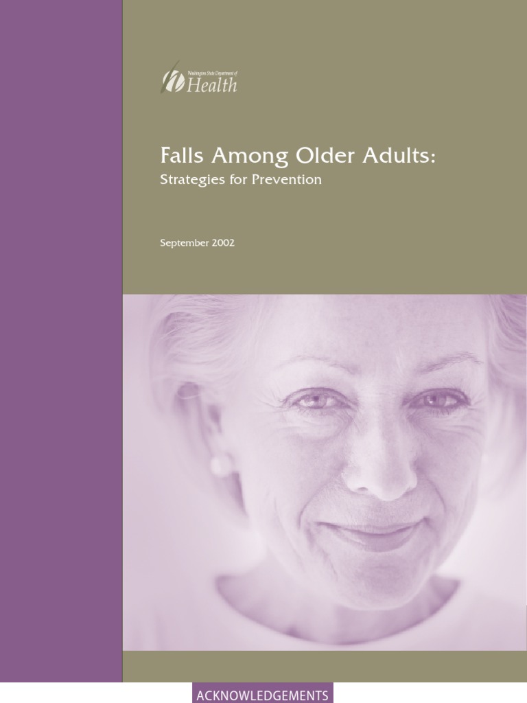 Falls Among Older Adults | PDF | Ageing | Preventive Healthcare