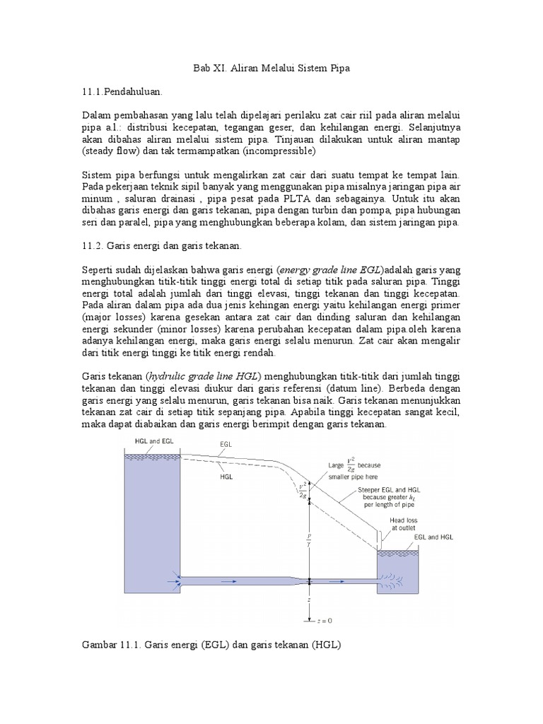 Aliran Melalui Sistem Pipa | PDF | Sains & Matematika