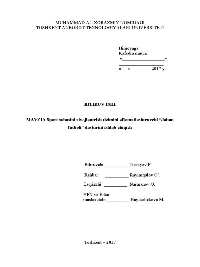 222-13 Turdiyev F | PDF