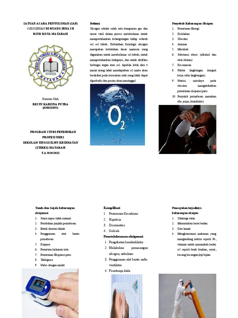 Leaflet Oksigen | PDF