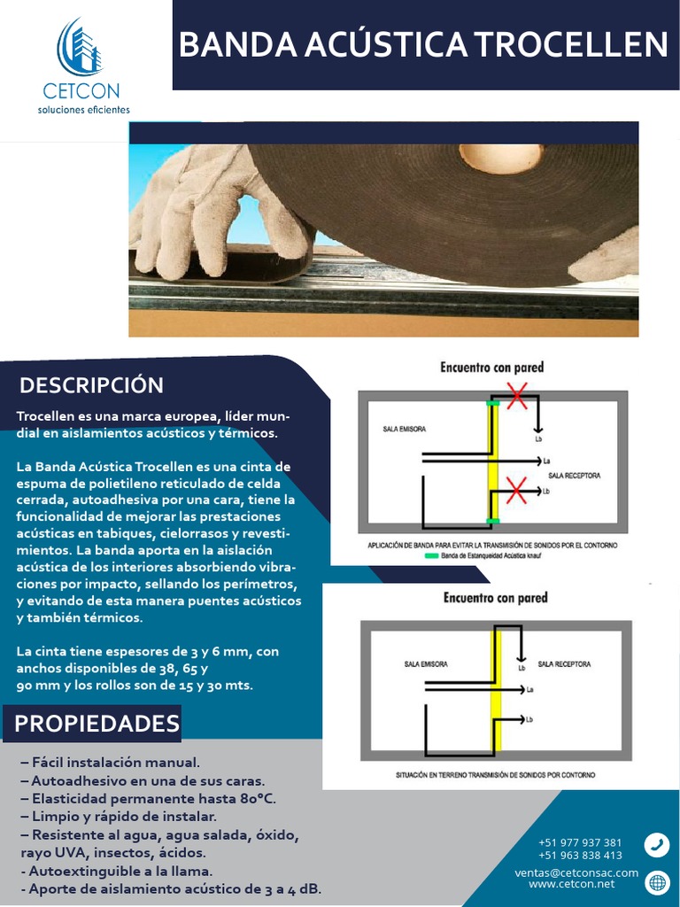 Banda Acústica Trocellen | PDF