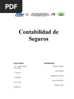 Ejercicios de Contabilidad de Seguros | PDF | Seguro | Póliza de seguros