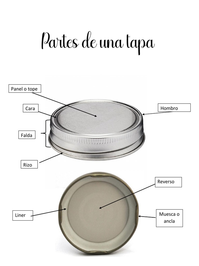 Partes de Una Tapa | PDF