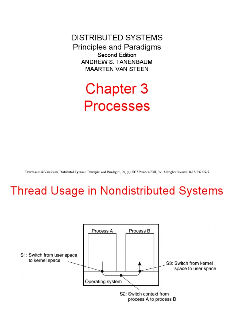 Processes: Distributed Systems Principles and Paradigms | PDF | Thread ...