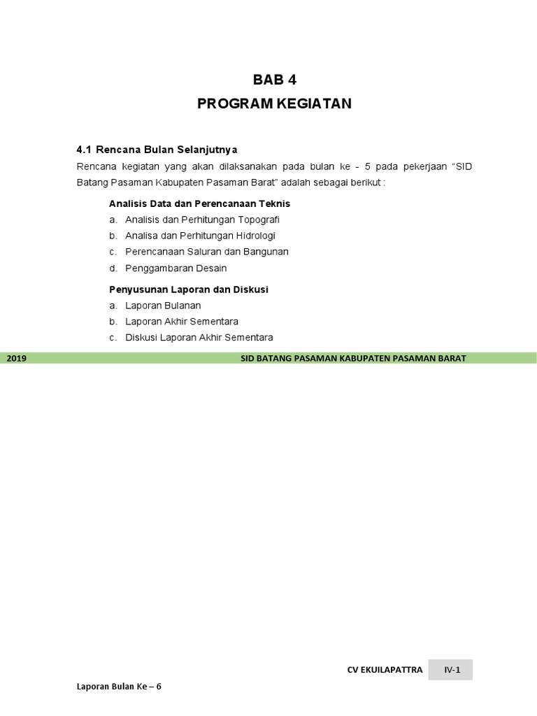 Program Kerja 6 | PDF | Seni