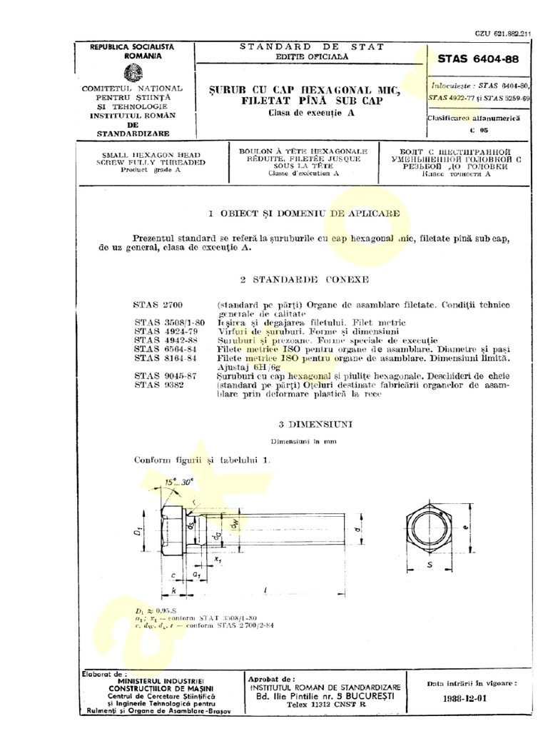 Stas 6404 - 88 | PDF