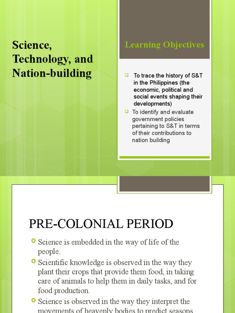 GEC108 - Science, Technology and Nation-Building | PDF | Philippines ...